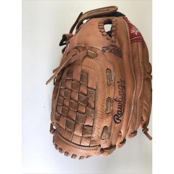 Rawlings | Games | Rawlings Baseball Glove Rbg36tt 25 Rht Leather ...